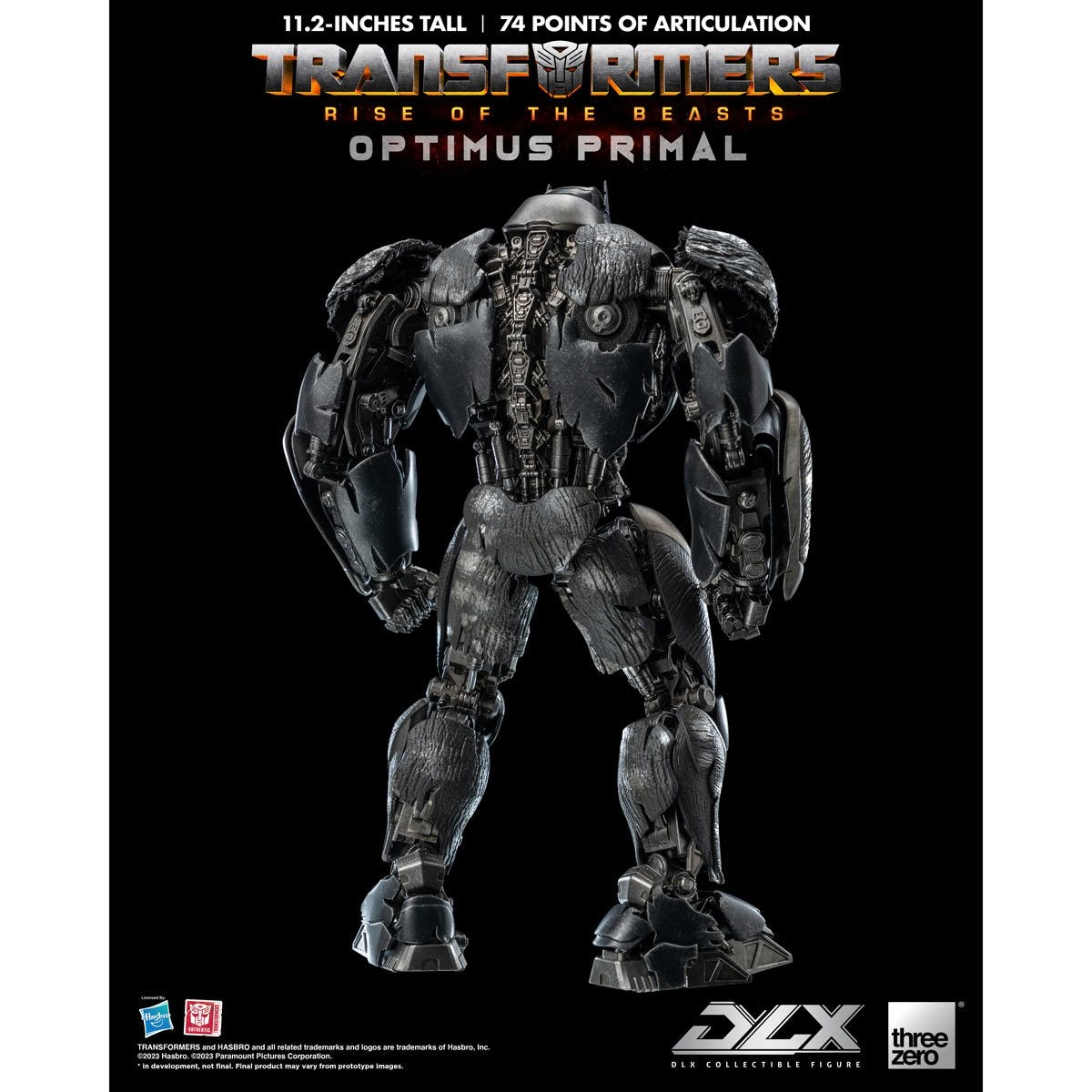 Transformers Rise Beasts Optimus Primal DLX - Threezero – Excelsior ...
